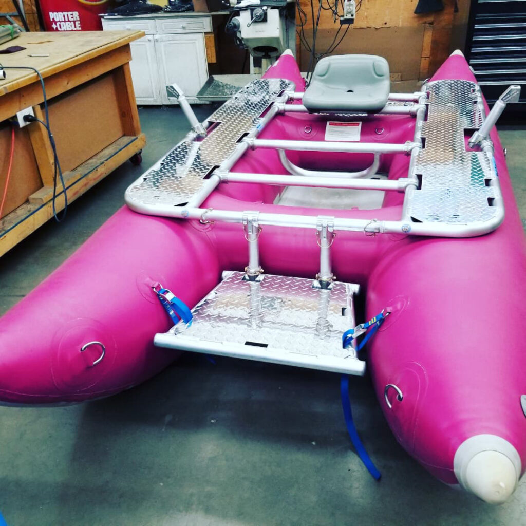 Solid Floors for Raft Frame - Mad Cow Metal Works