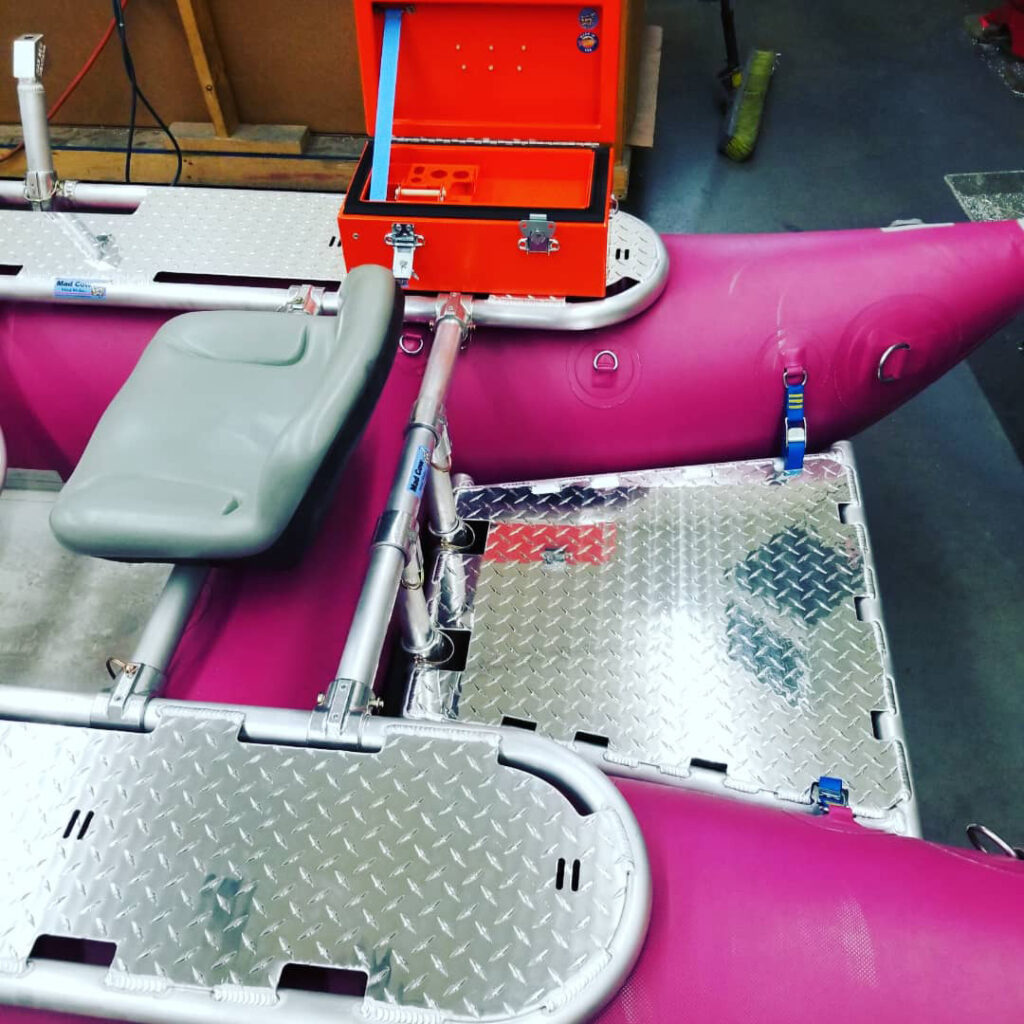 Solid Floors for Raft Frame - Mad Cow Metal Works