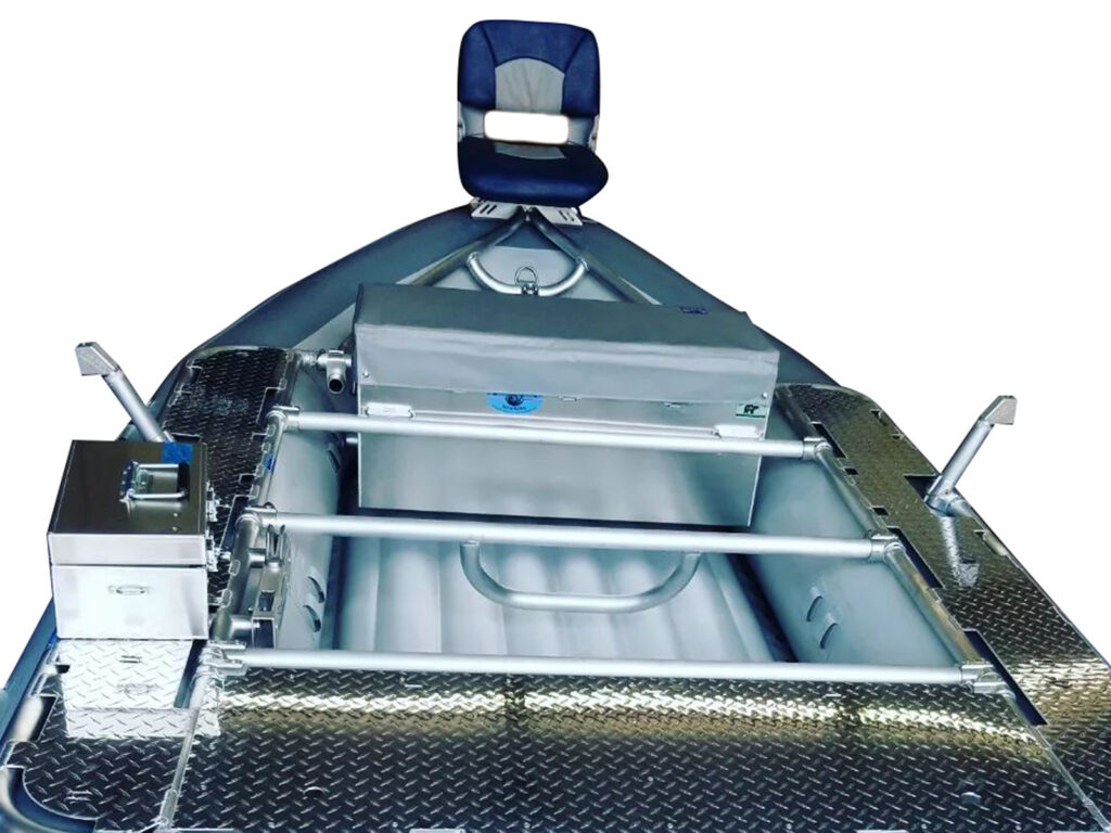 Raft Frame Anchor System with Rear Seat - Mad Cow Metal Works