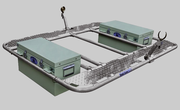 Aluminum Dry Boxes and Raft Frames - Mad Cow Metal Works